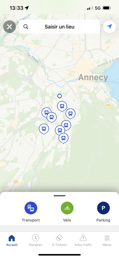 L'application multimodale Sibra - SIBRA