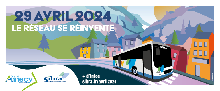 SIBRA - Transports urbains de l'agglomération d'Annecy