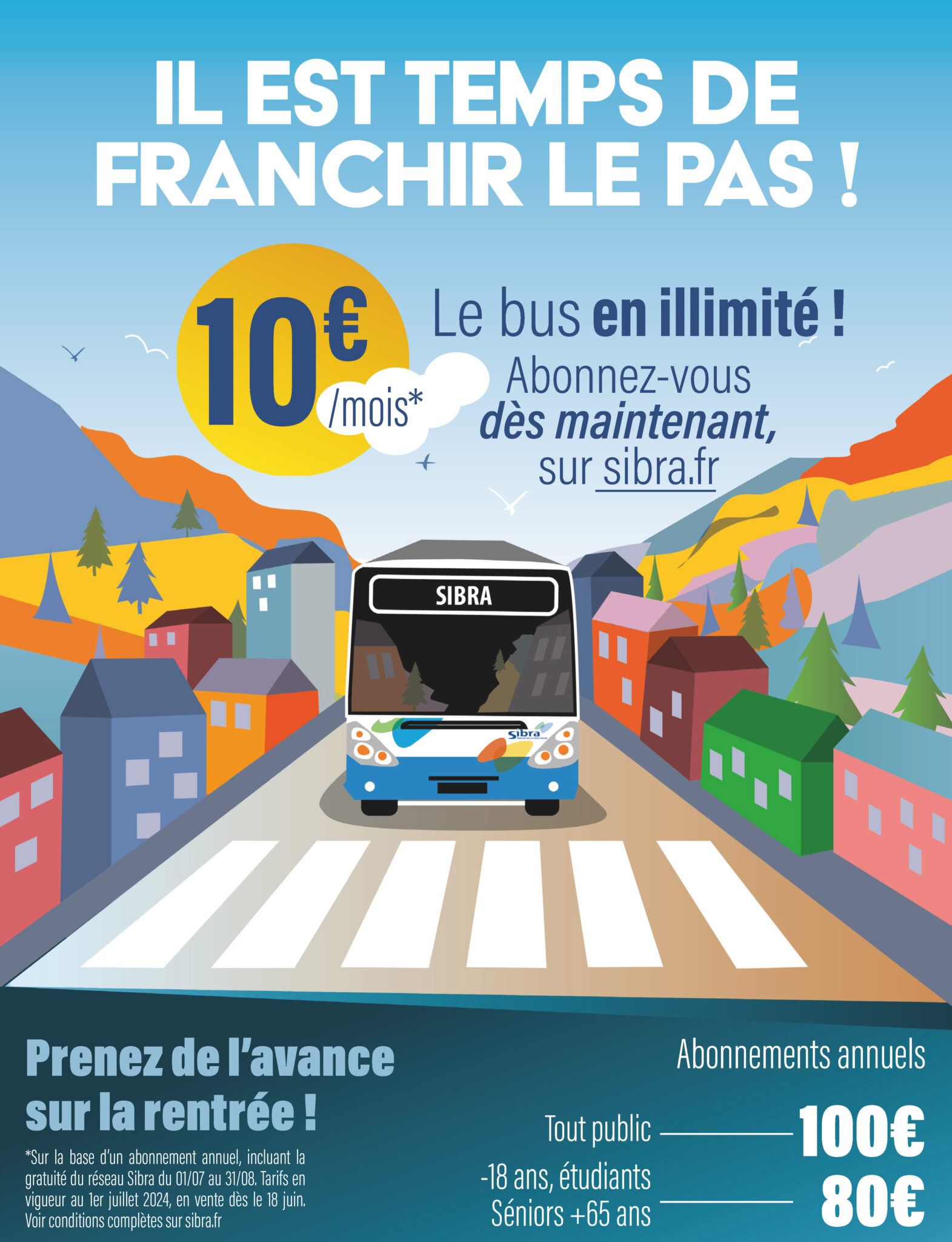 Nouvelle Tarification Sibra au 1er Juillet 2024 - SIBRA