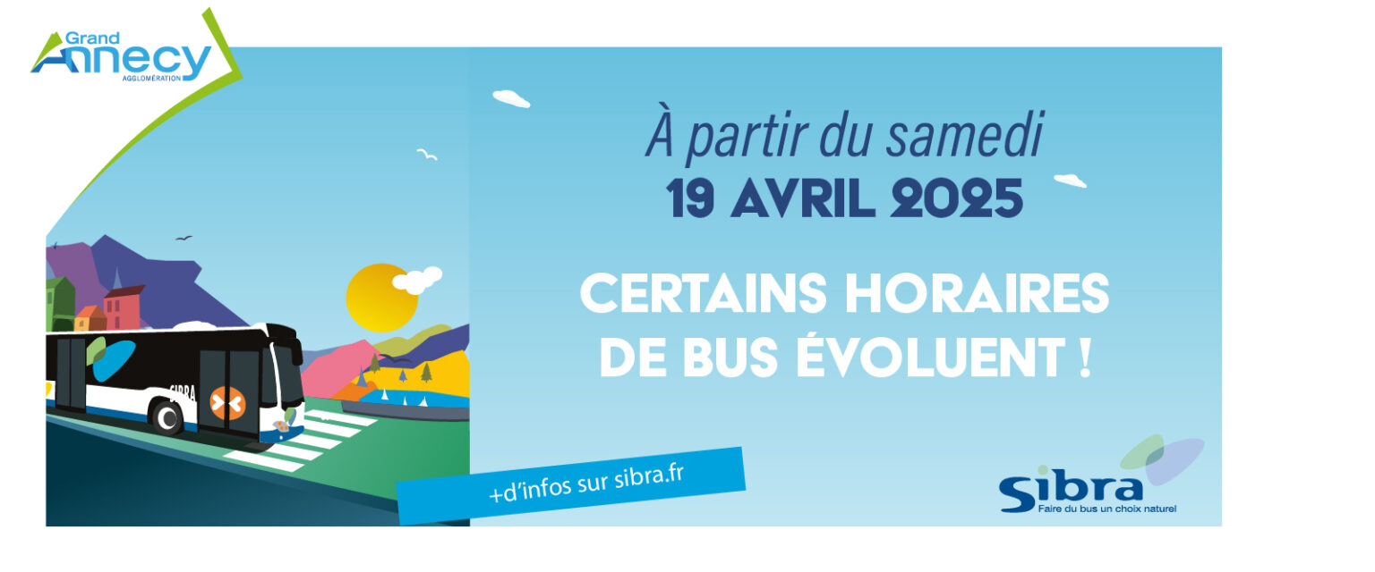 SIBRA - Transports urbains de l'agglomération d'Annecy