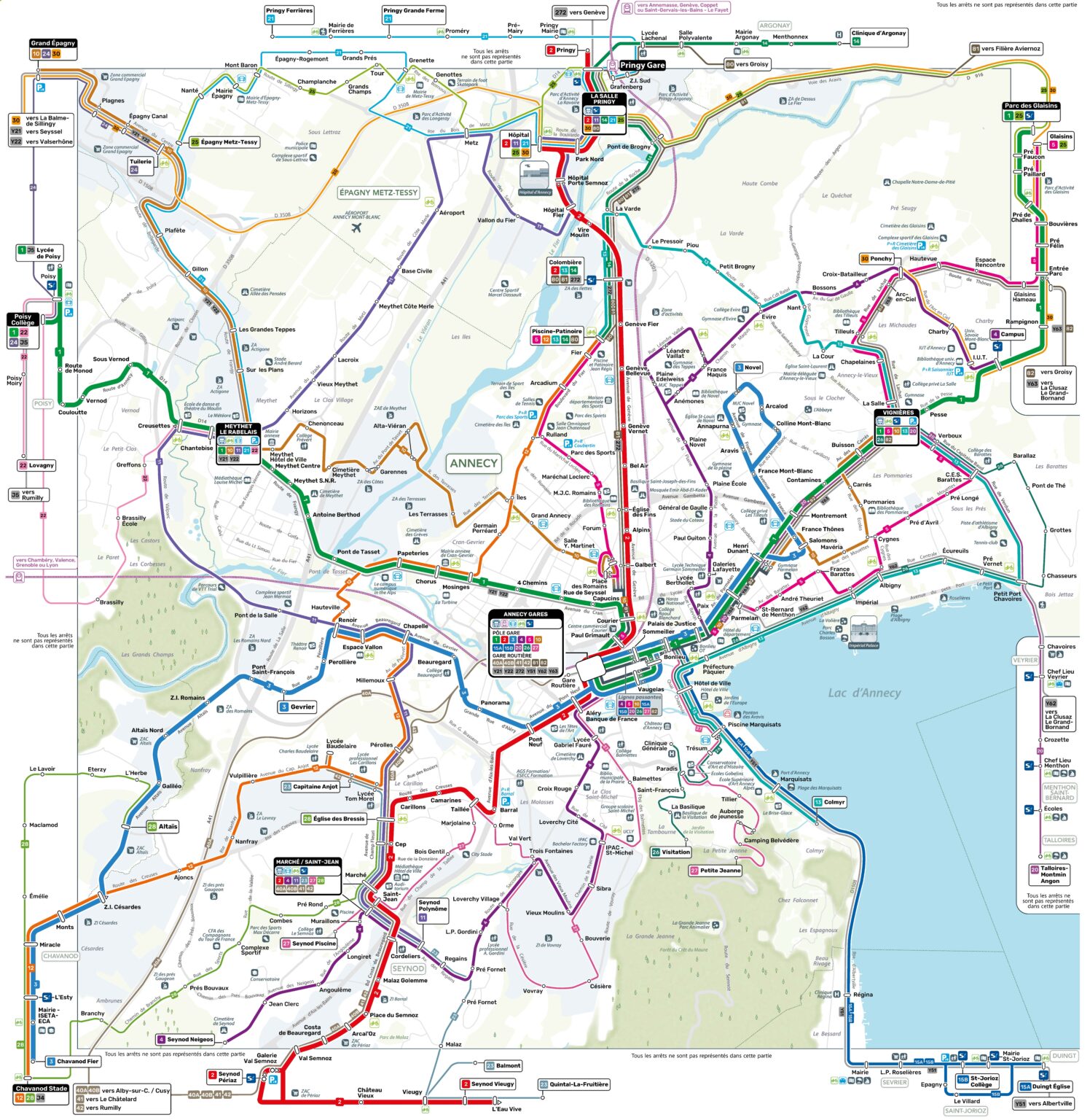 Plans du réseau - SIBRA